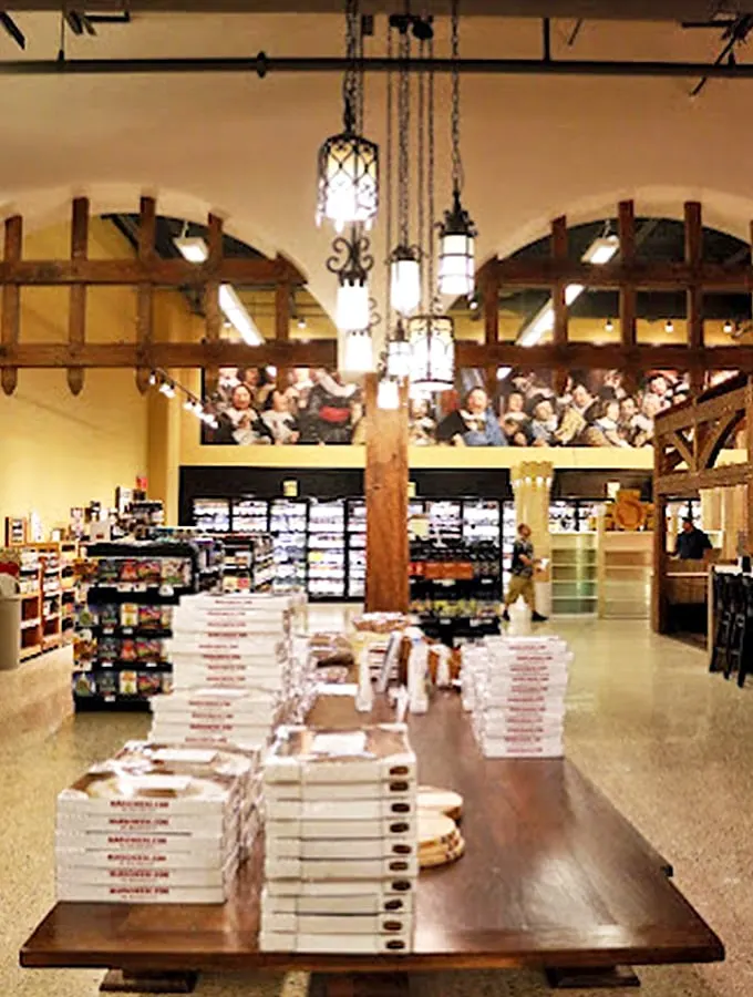 Part medieval fortress, part fromage fantasy. It's like Disneyland for dairy lovers, complete with turrets of Gouda and moats of melted goodness.