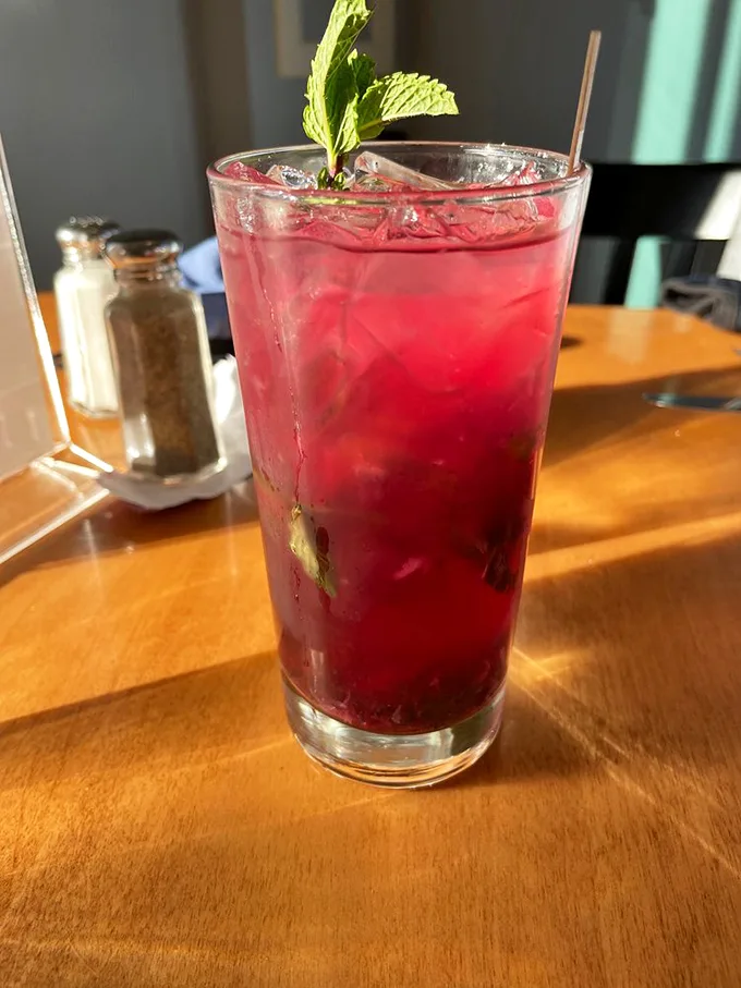 Minty fresh meets berry bliss! This blueberry mojito isn't just a drink—it's summer in a glass, with a Maine twist.