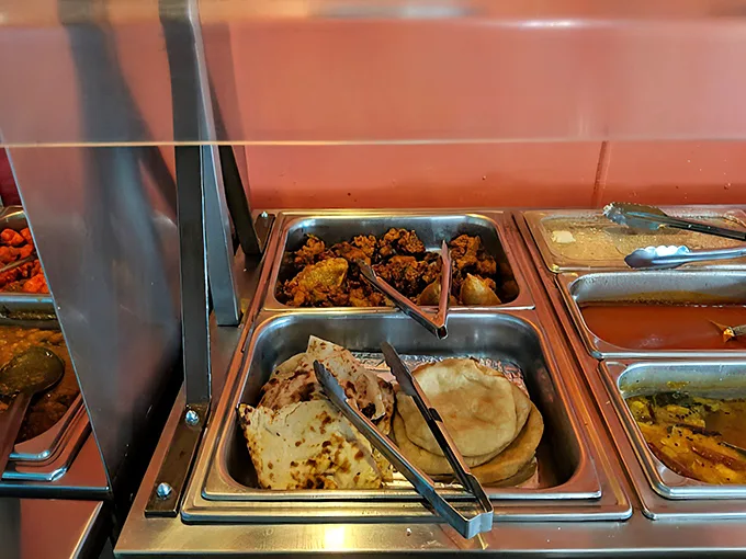 Decisions, decisions! This buffet's got more options than a remote control. Time to channel your inner foodie and dive in!