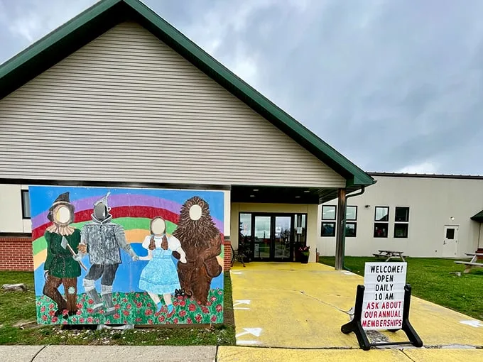Somewhere over the rainbow? Nope, just Grand Rapids! This quaint abode holds more magic than a twister full of Munchkins.