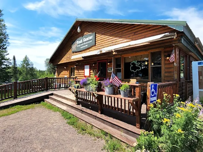 Where lumberjacks meet luxury breakfasts. The porch is perfect for savoring syrup-drenched delights and serene lake views.