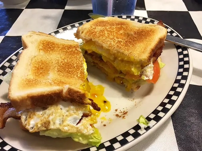 The BLT that puts the "awe" in awesome. Crispy bacon, fresh lettuce, juicy tomato – a classic reimagined to perfection.