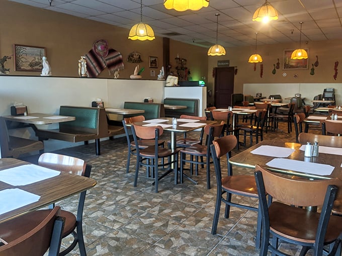 Step into a time capsule of Southwestern charm. With warm lighting and cozy booths, Casa Palomino feels like your abuela's dining room—if abuela had a flair for retro chic.