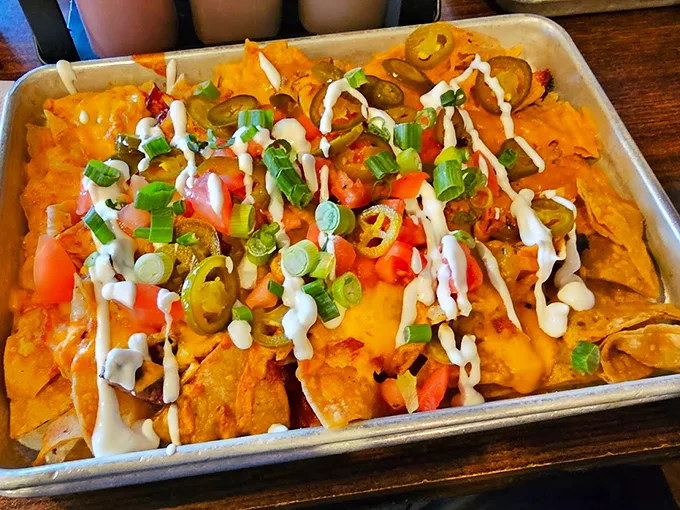 Nacho average appetizer! This cheesy mountain is an expedition your taste buds will never forget.