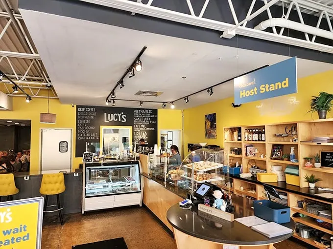 Pull up a chair at the counter, where the coffee's always hot and the conversation's always brewing.