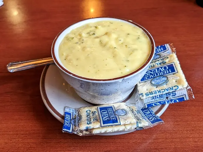 Creamy, dreamy, and packed with clams – this chowder brings a taste of the coast to the heartland.