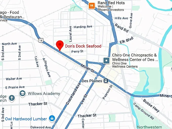 don’s dock seafood map