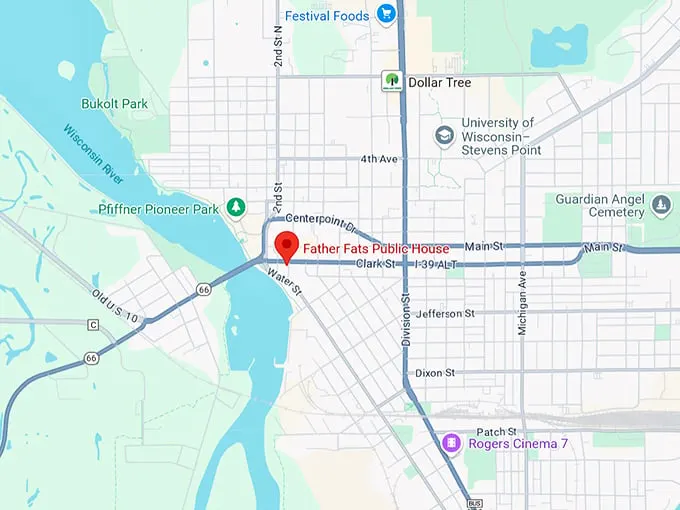 father fats public house 10 map