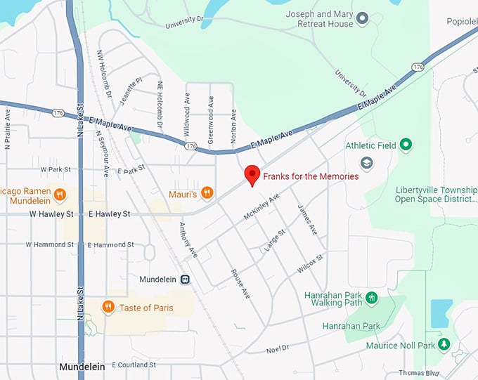 franks for the memories 10 map