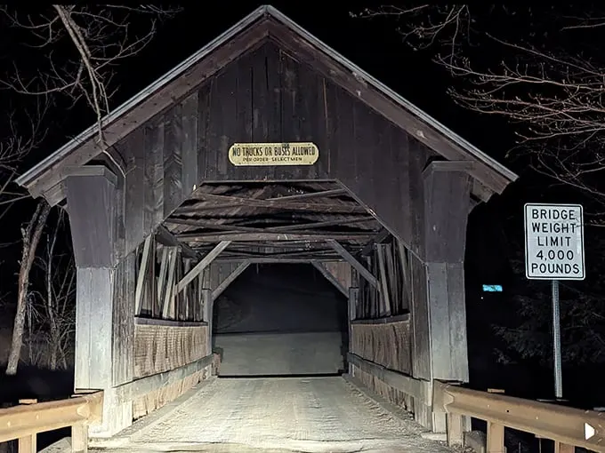 gold brook covered bridge 1