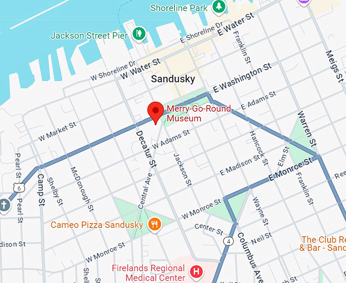 merry go round museum 10 map