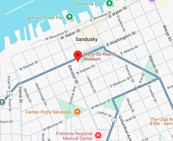 merry go round museum 10 map