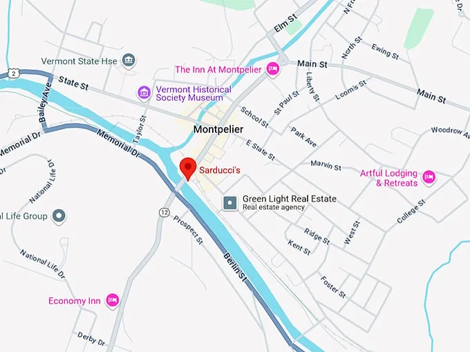 sarducci's montpelier 10 map
