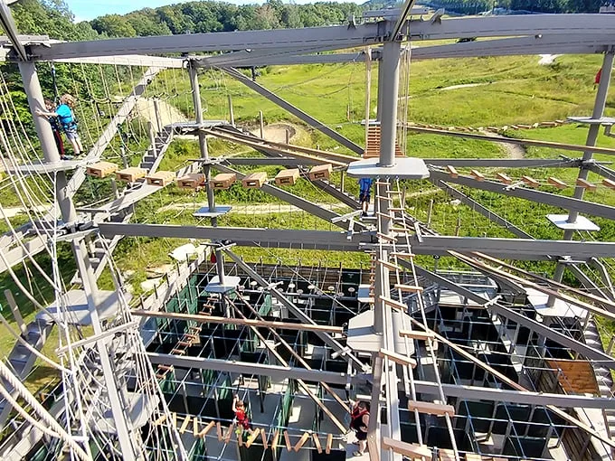 skye ropes course at killington adventure center 1