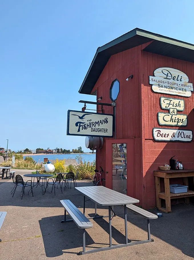 the fisherman’s daughter at dockside market 1
