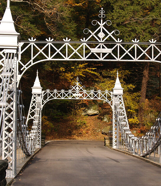 fairytale suspension bridge ohio ftr