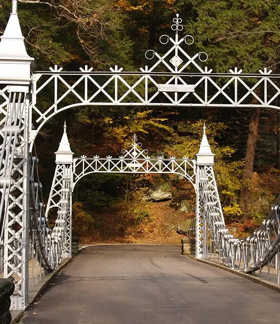 fairytale suspension bridge ohio ftr