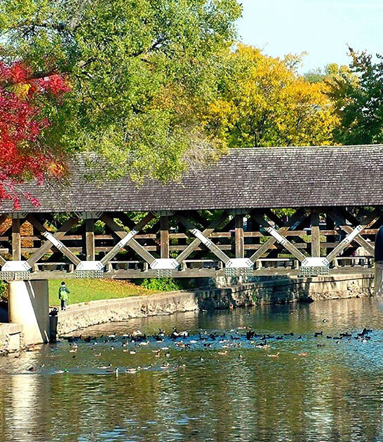 illinois stunning autumn riverwalk ftr