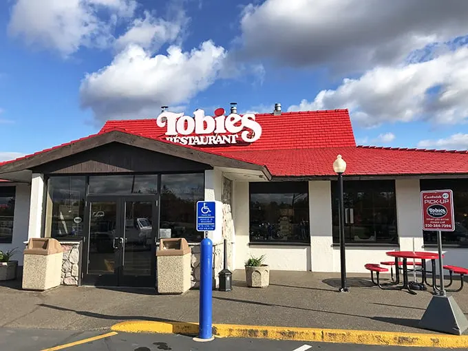 Welcome to carb heaven! Tobie's Station beckons road-trippers with its siren song of sugar and spice.