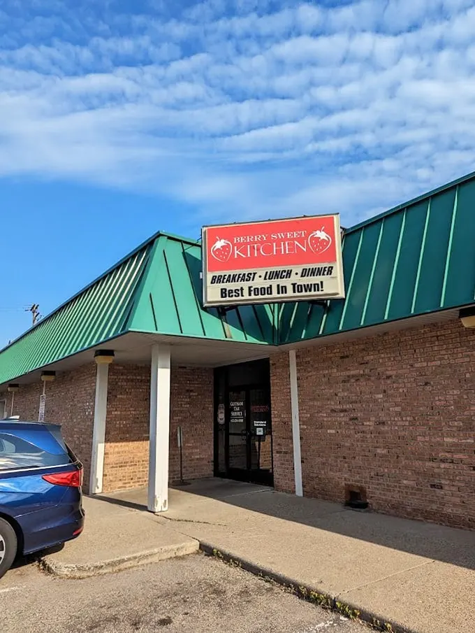 Welcome to breakfast paradise! Berry Sweet Kitchen's unassuming facade hides a world of culinary delights waiting to be discovered.