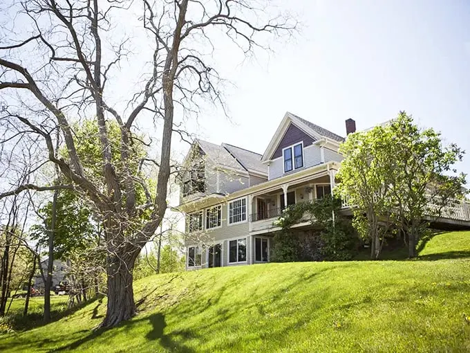 Perched majestically on a hillside, this Victorian beauty houses Primo like a culinary crown jewel, complete with gardens that would make Martha Stewart swoon. Photo credit: FP Maine