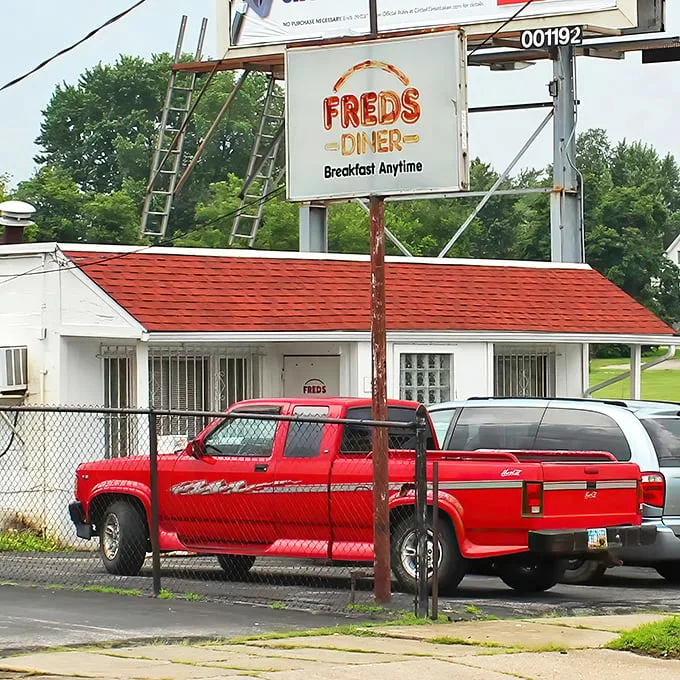A hidden gem in plain sight! Fred's Diner may look unassuming, but it's the culinary equivalent of finding a winning lottery ticket in your coat pocket.