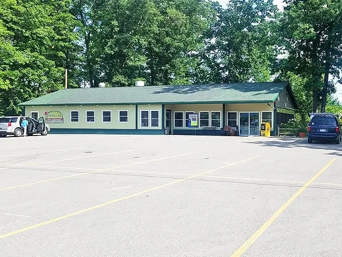Welcome to Connie's Cafe, where small-town charm meets big-time flavor. This unassuming green-trimmed building is like the Clark Kent of restaurants—humble on the outside, super on the inside.