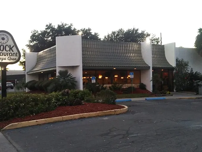 Time stands still at the Clock Restaurant, where "Always Open" isn't just a slogan—it's a promise to satisfy your cravings, day or night. Photo credit: Matt Parr