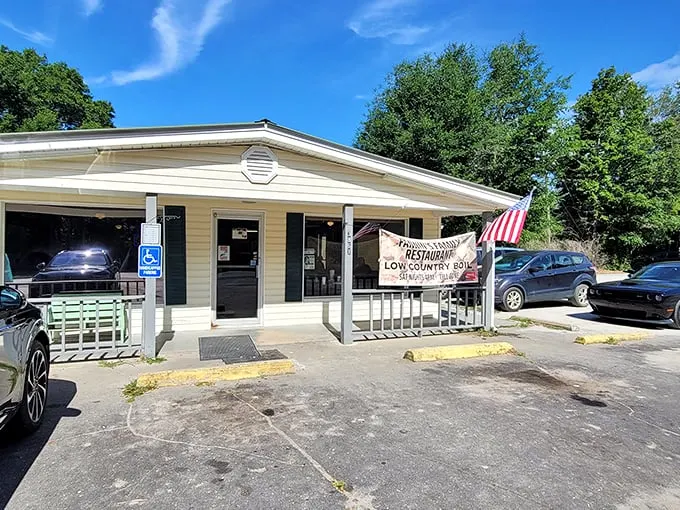 Welcome to flavor town! Fannin's Family Restaurant may look unassuming, but don't let that fool you - it's hiding some of the South's best-kept culinary secrets. Photo credit: Tina Crowe