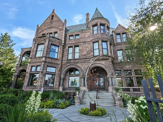 A castle fit for a culinary king! The Whitney's grand exterior promises a feast for both the eyes and the taste buds.
