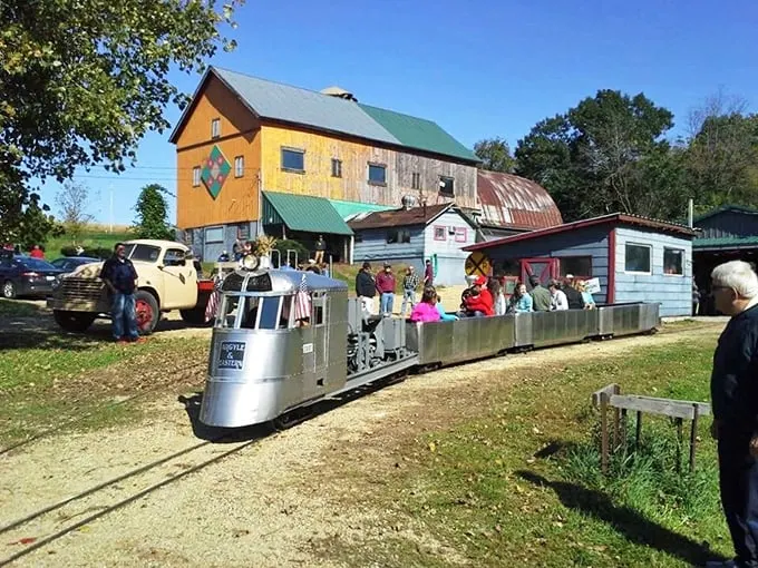 All aboard the mini-express! The Toy Train Barn Museum offers a unique blend of nostalgia and family fun in rural Wisconsin.