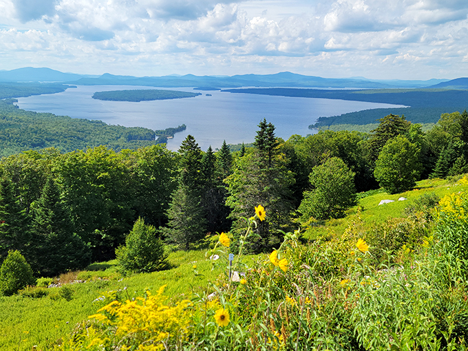 Nature's IMAX: Where the sky meets the earth in a blockbuster view that'll make your jaw drop faster than a Hollywood stuntman.