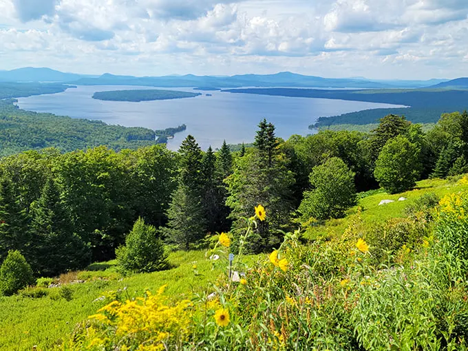 Nature's IMAX: Where the sky meets the earth in a blockbuster view that'll make your jaw drop faster than a Hollywood stuntman.