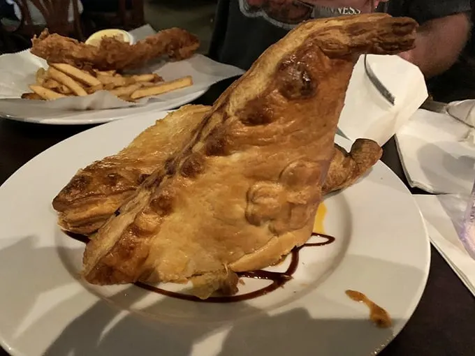 Another angle on that shepherd's pie – because food this good deserves an encore. Savory, steaming, and ready to transport you to the Emerald Isle. Photo credit: Carla D.