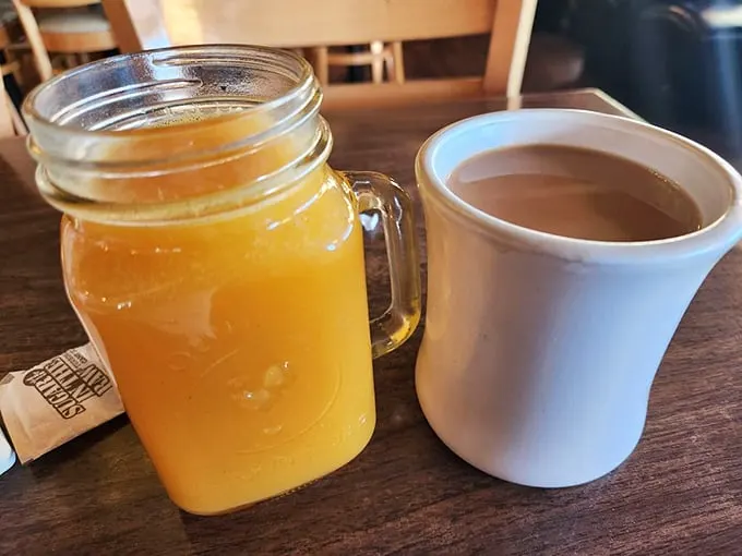 Orange juice so fresh, it might have an identity crisis if you call it 