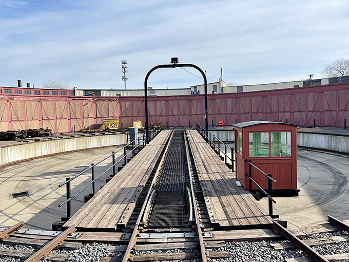 All aboard the history express! From trains to buses, this museum is like a greatest hits album of vintage vehicles. Photo credit: Darci Buttke
