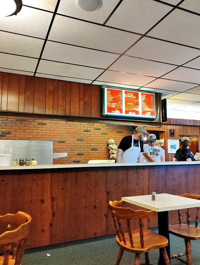 Behind the counter magic: Where dough-slingin' dreams come true and pizza perfection is born.
