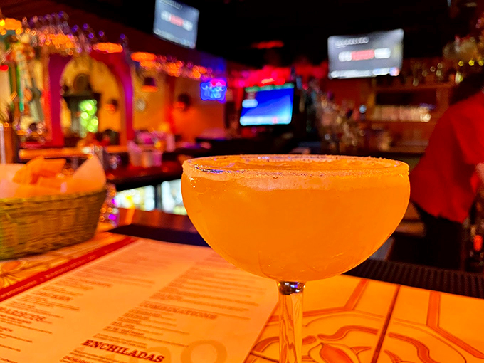 This isn't just a margarita – it's liquid sunshine in a glass, perfectly salted and ready for your Instagram story.