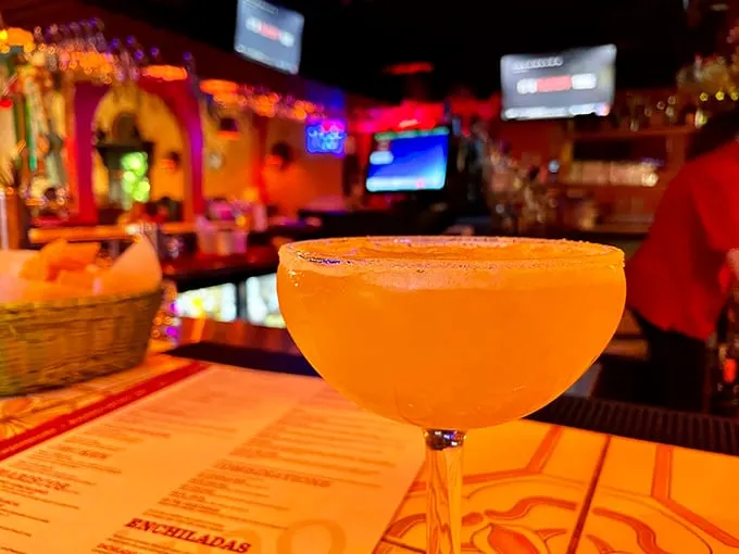 This isn't just a margarita – it's liquid sunshine in a glass, perfectly salted and ready for your Instagram story.