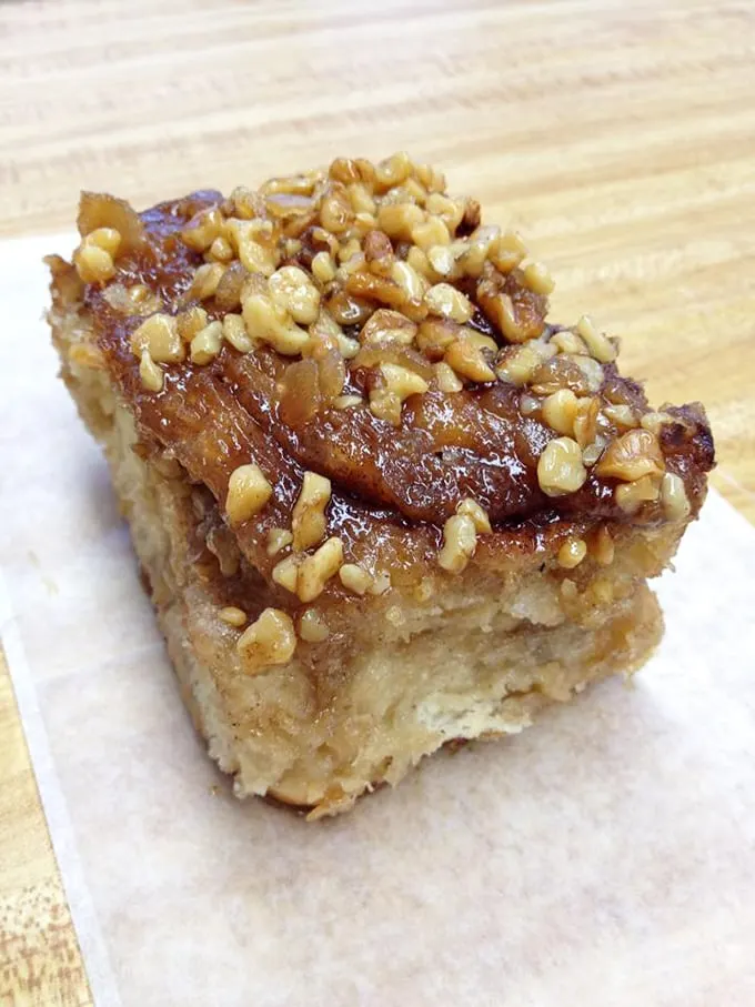 Sticky buns: Nature's way of saying, "You deserve this!" These nutty, caramel-coated treats are like edible hugs for your taste buds. 