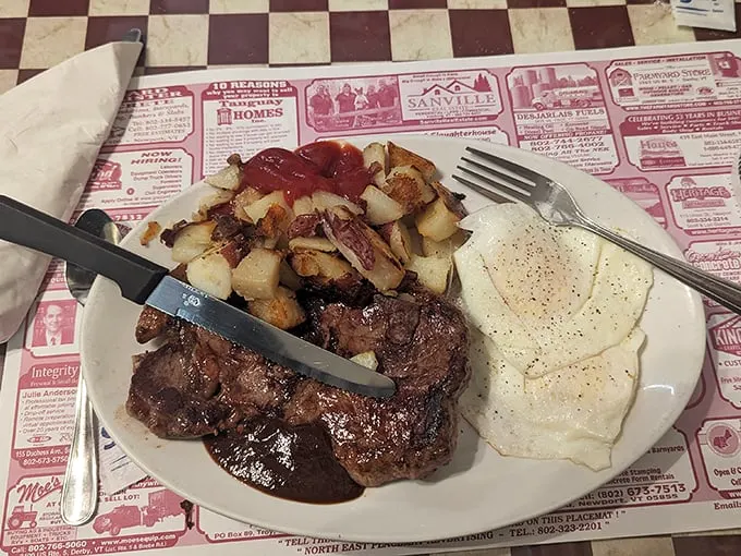 Steak and eggs: the breakfast of champions and anyone who believes that mornings should start with a bang (and some protein).
