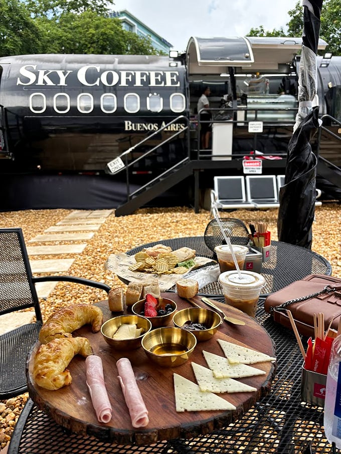 Where airline food meets artisanal café culture, creating a dining experience that truly earns its wings.