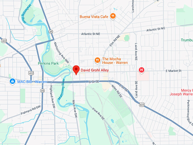 16. david grohl alley map