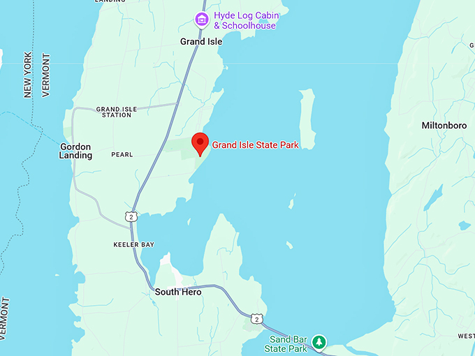 16. grand isle state park map