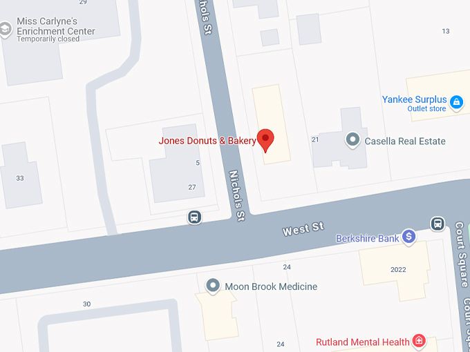 16. jones donuts & bakery map