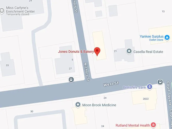 16. jones donuts & bakery map