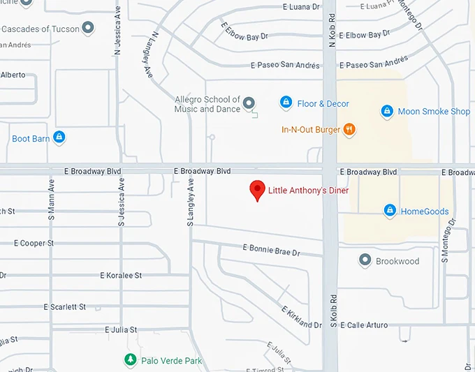 16. little anthony's diner map