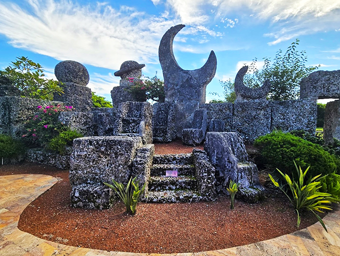 Stonehenge's quirky Florida cousin! This rocky wonderland proves that sometimes, love really is set in stone.