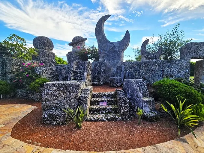 Stonehenge's quirky Florida cousin! This rocky wonderland proves that sometimes, love really is set in stone.
