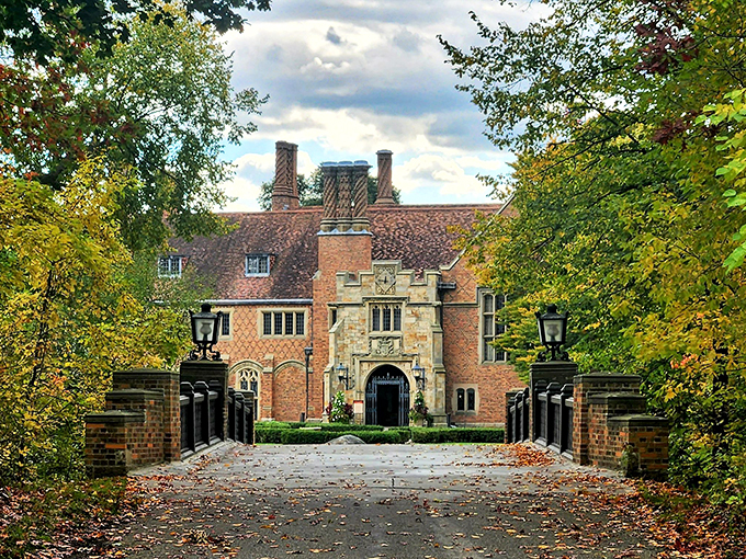 Flowers, bricks, and grandeur galore! Meadow Brook Hall is the closest you'll get to time-traveling without a DeLorean. 